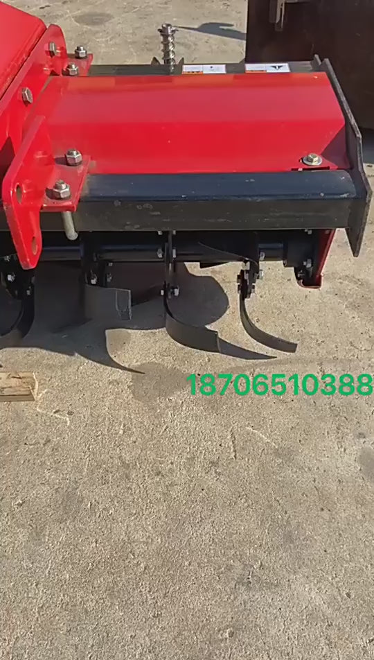 Charrue rotative agricole professionnelle 3 points - Largeur 1100-2700 ...