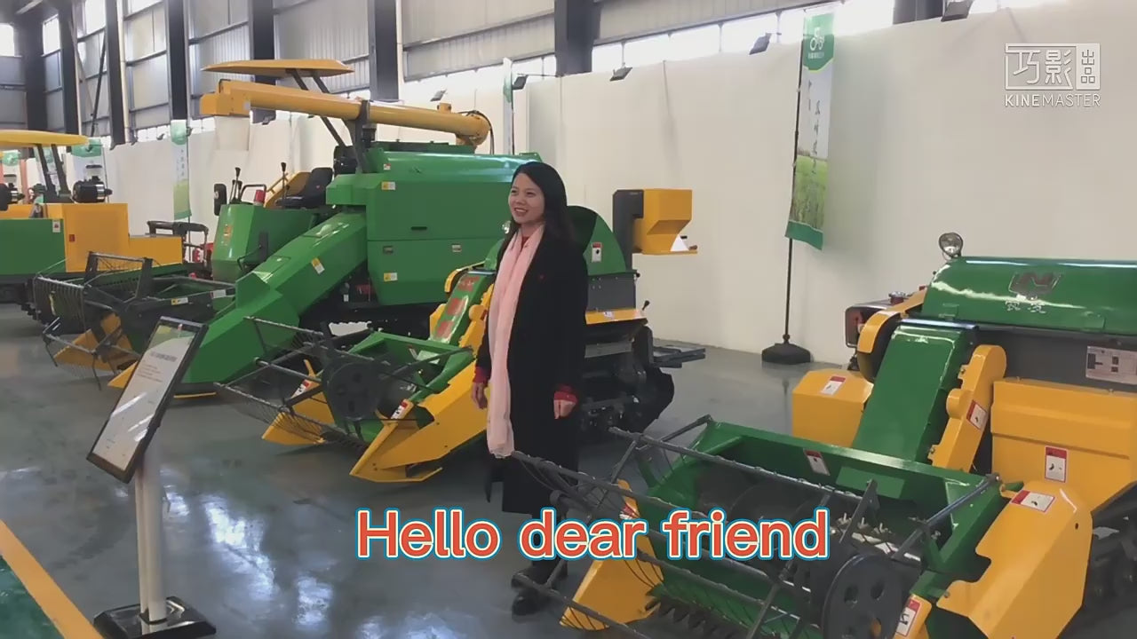 Mini Moissonneuse-Batteuse Agricole Multifonction pour Riz et Blé ...